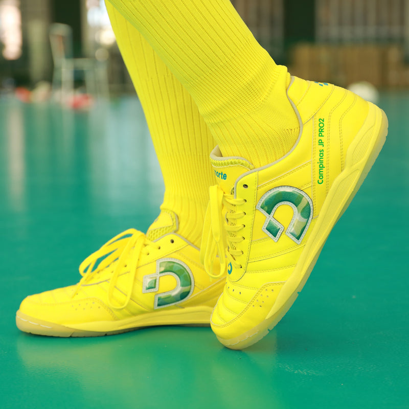 Futsal Shoes, Campinas JP PRO2 LTD, Yellow/Green-Camouflage | Desporte