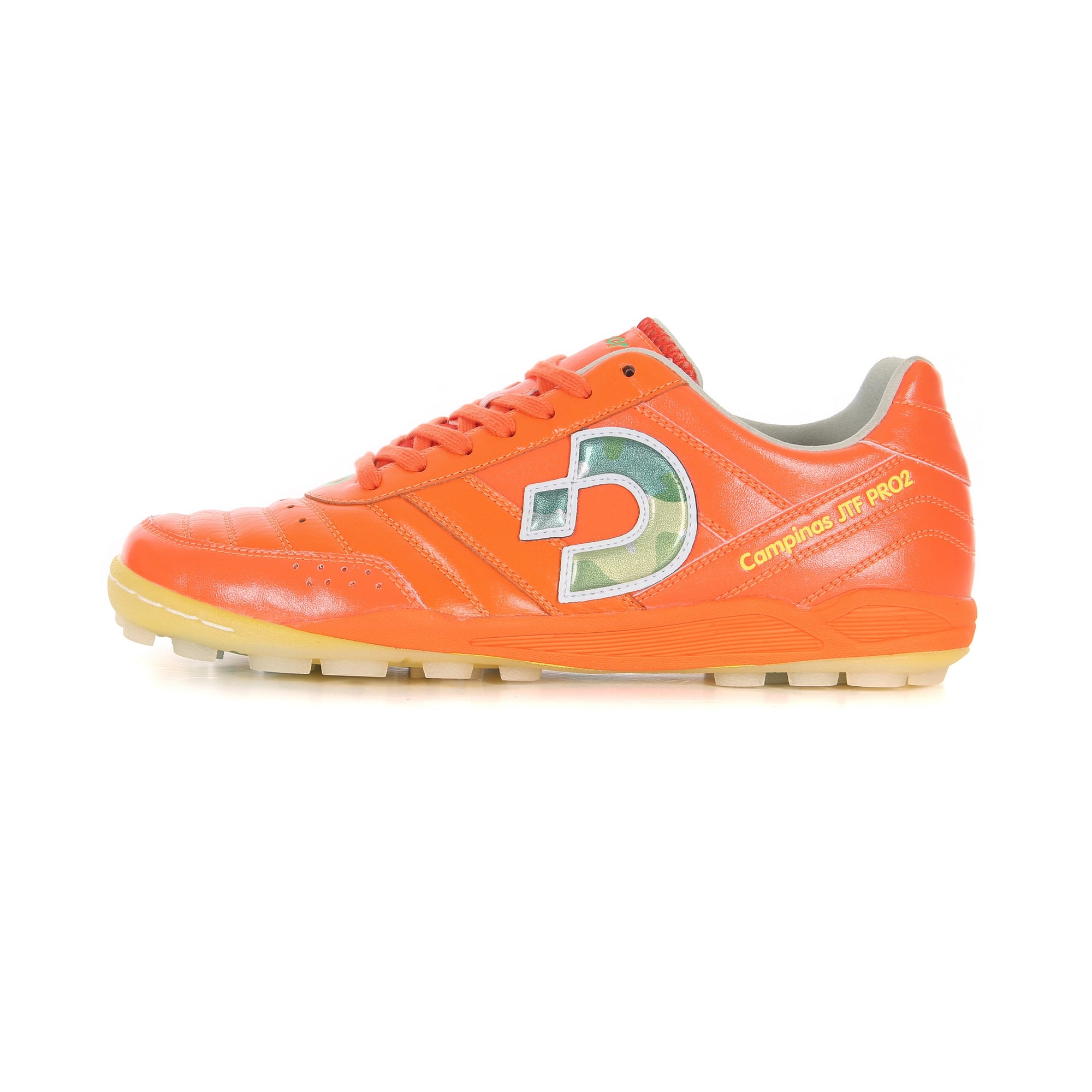 Turf Soccer Shoes, Campinas JTF PRO2 LTD, Orange/Green-Camouflage ...