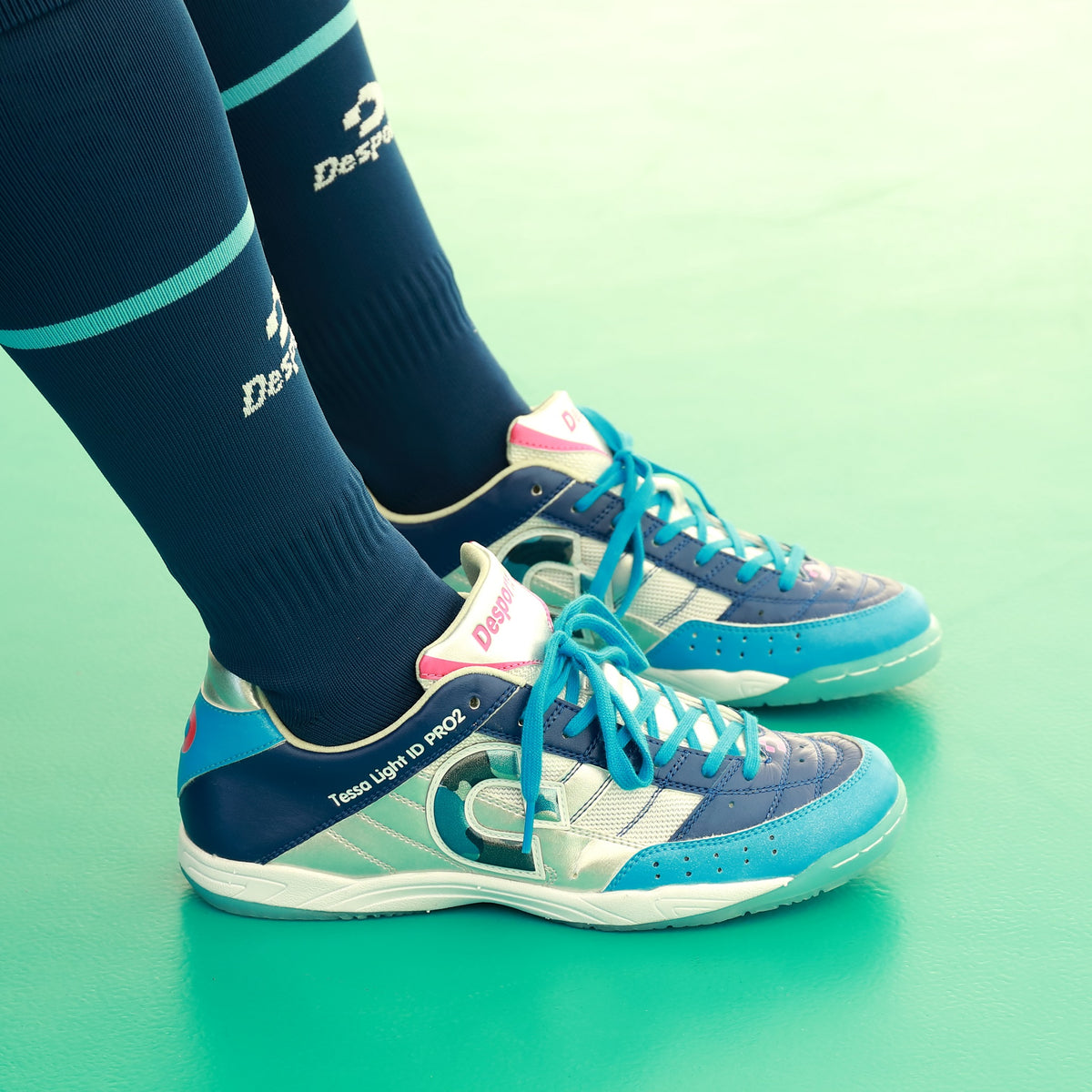 Futsal Shoes, Tessa Light ID PRO2 LTD, Blue/Blue-Camouflage | Desporte